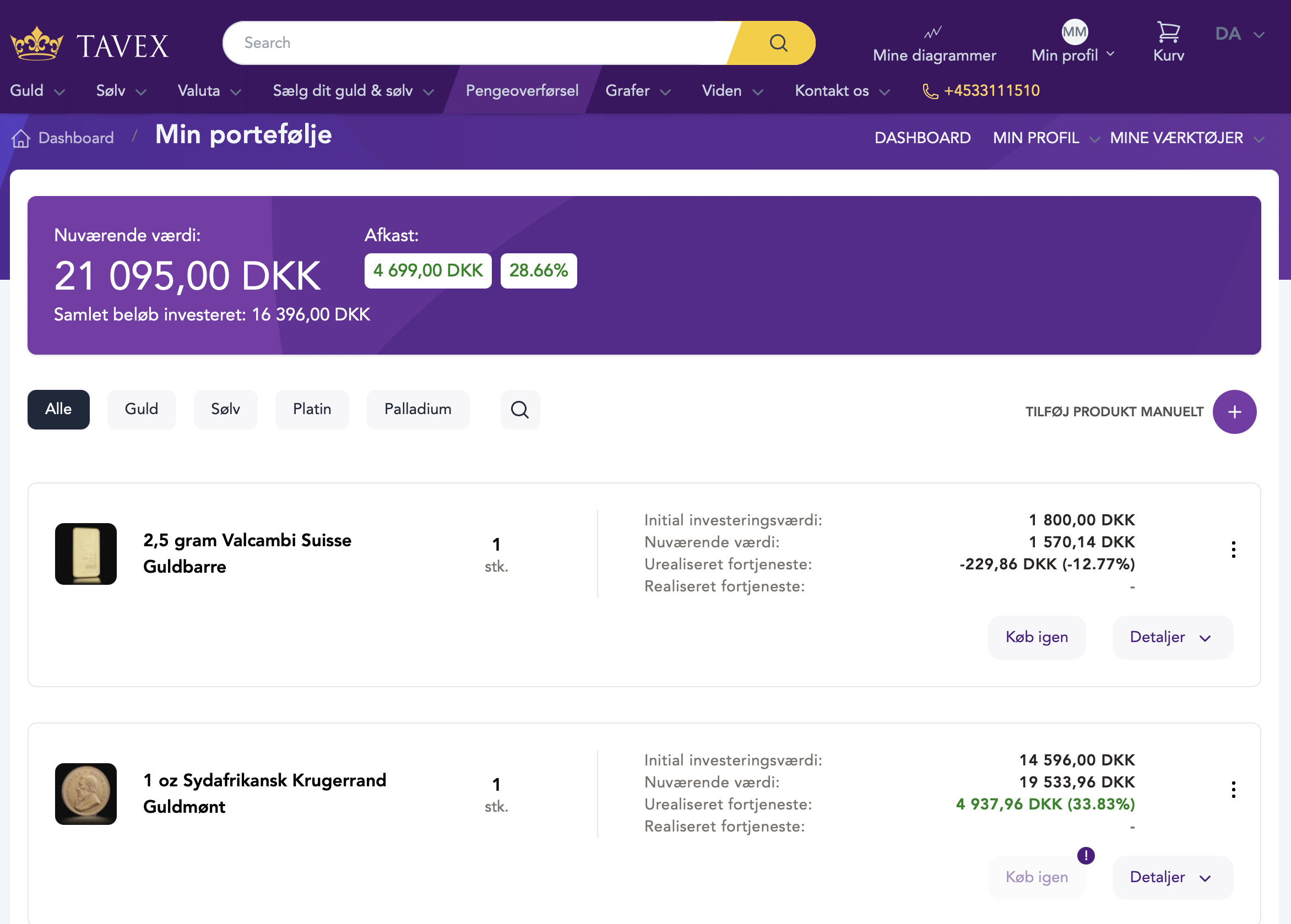 Hold styr på dine investeringer med Tavex ID | Tavex